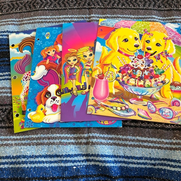 Lisa Frank | Office | Lisa Frank Two Pocket Portfolio Folders | Poshmark